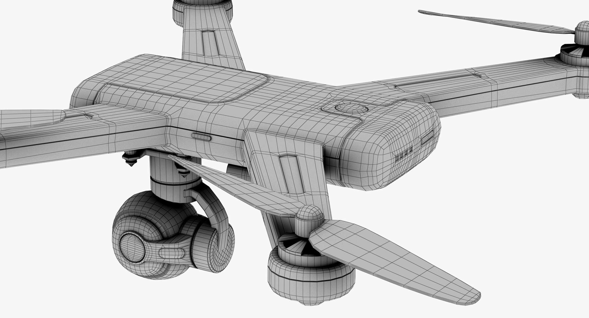 Xiaomi Mi Drone 4k 3D - TurboSquid 2224438