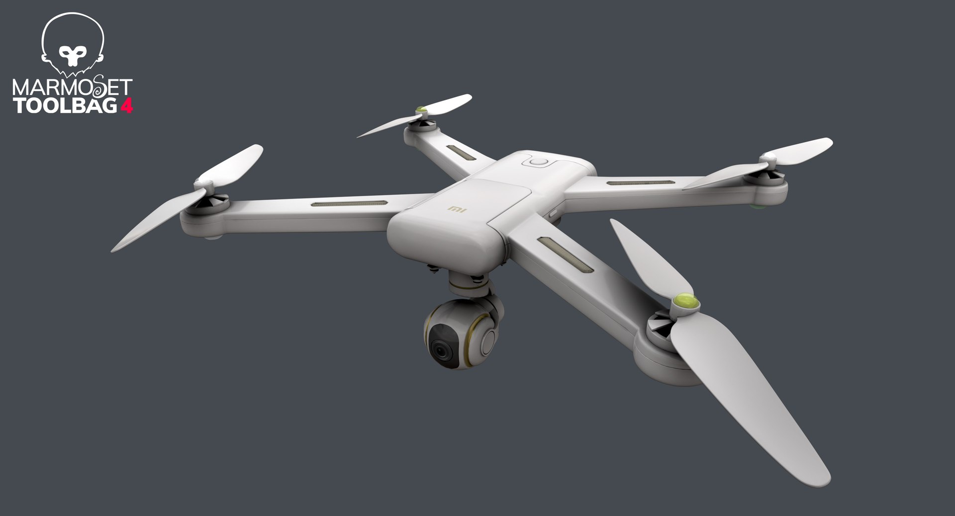 Xiaomi Mi Drone 4k 3D - TurboSquid 2224438