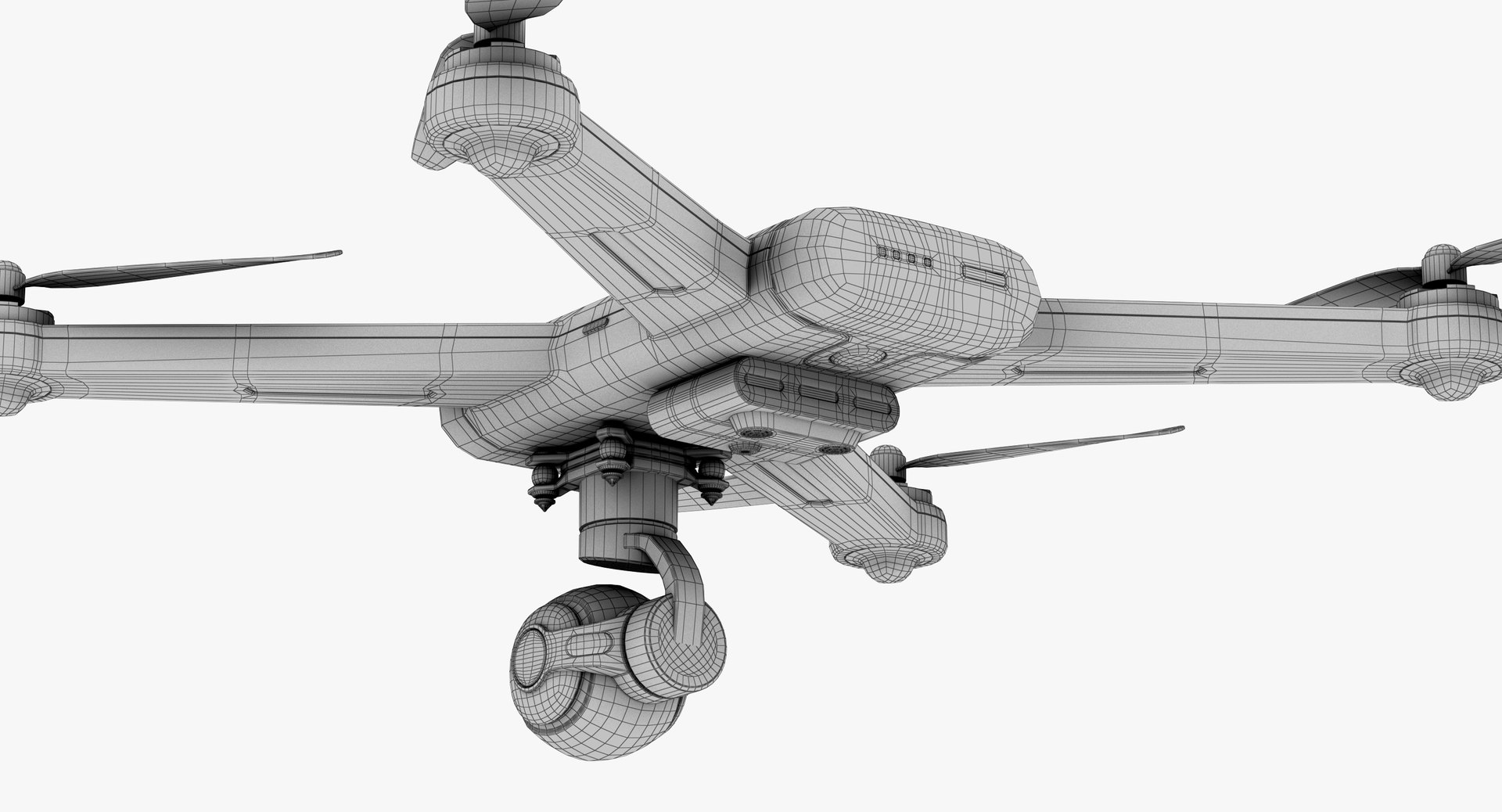 Xiaomi Mi Drone 4k 3D - TurboSquid 2224438