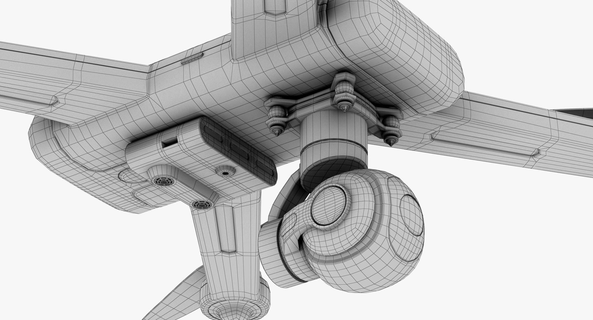 Xiaomi Mi Drone 4k 3D - TurboSquid 2224438