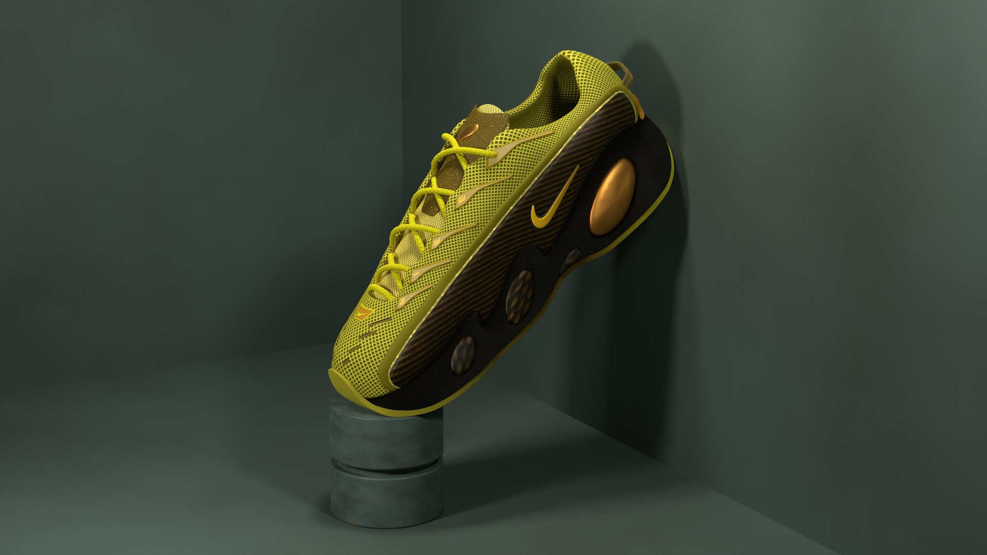 3D Model Shoes-Nike-NOCTA Glide - TurboSquid 2149145