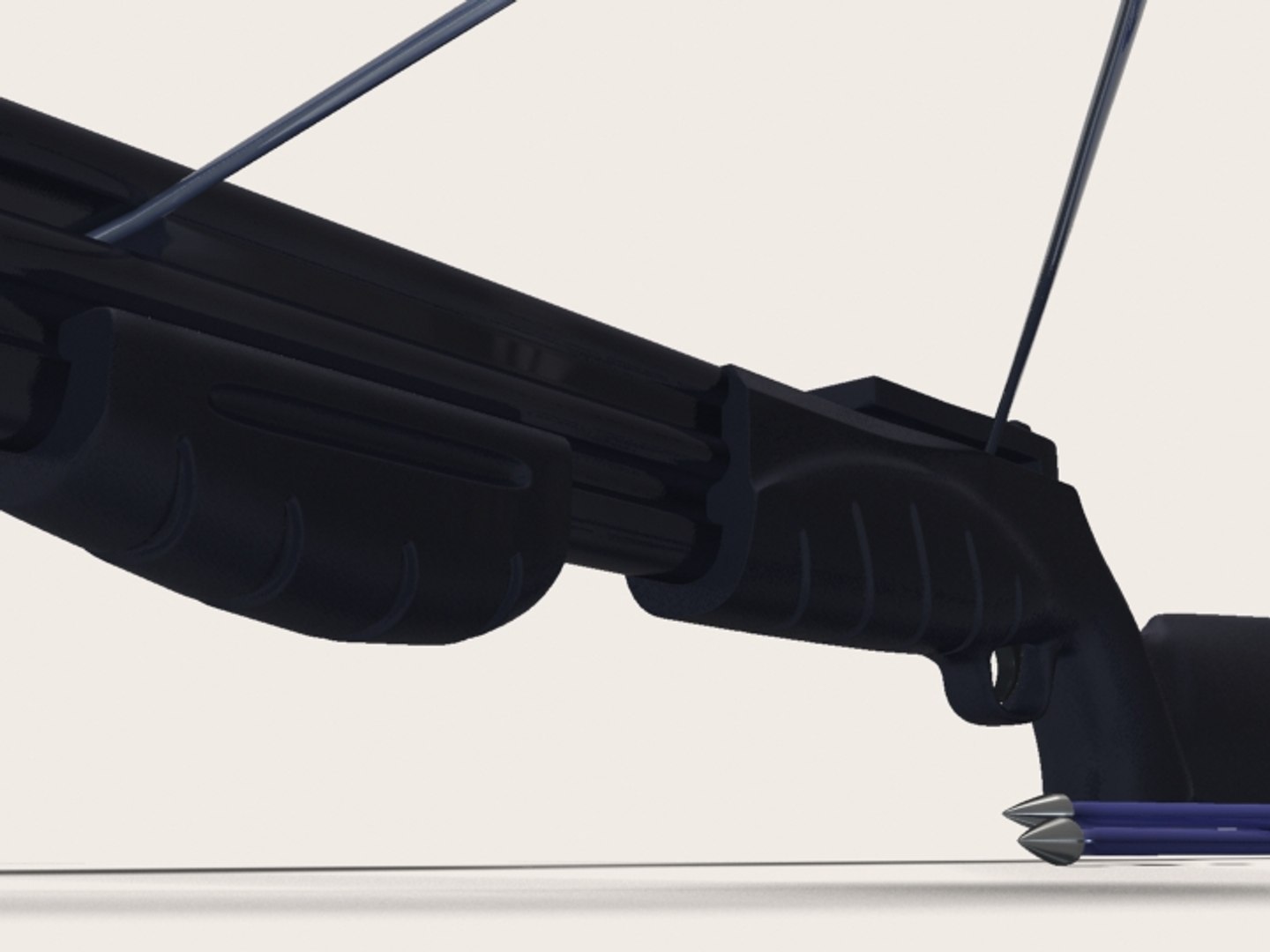 Rifle Bow Animation 3d 3ds