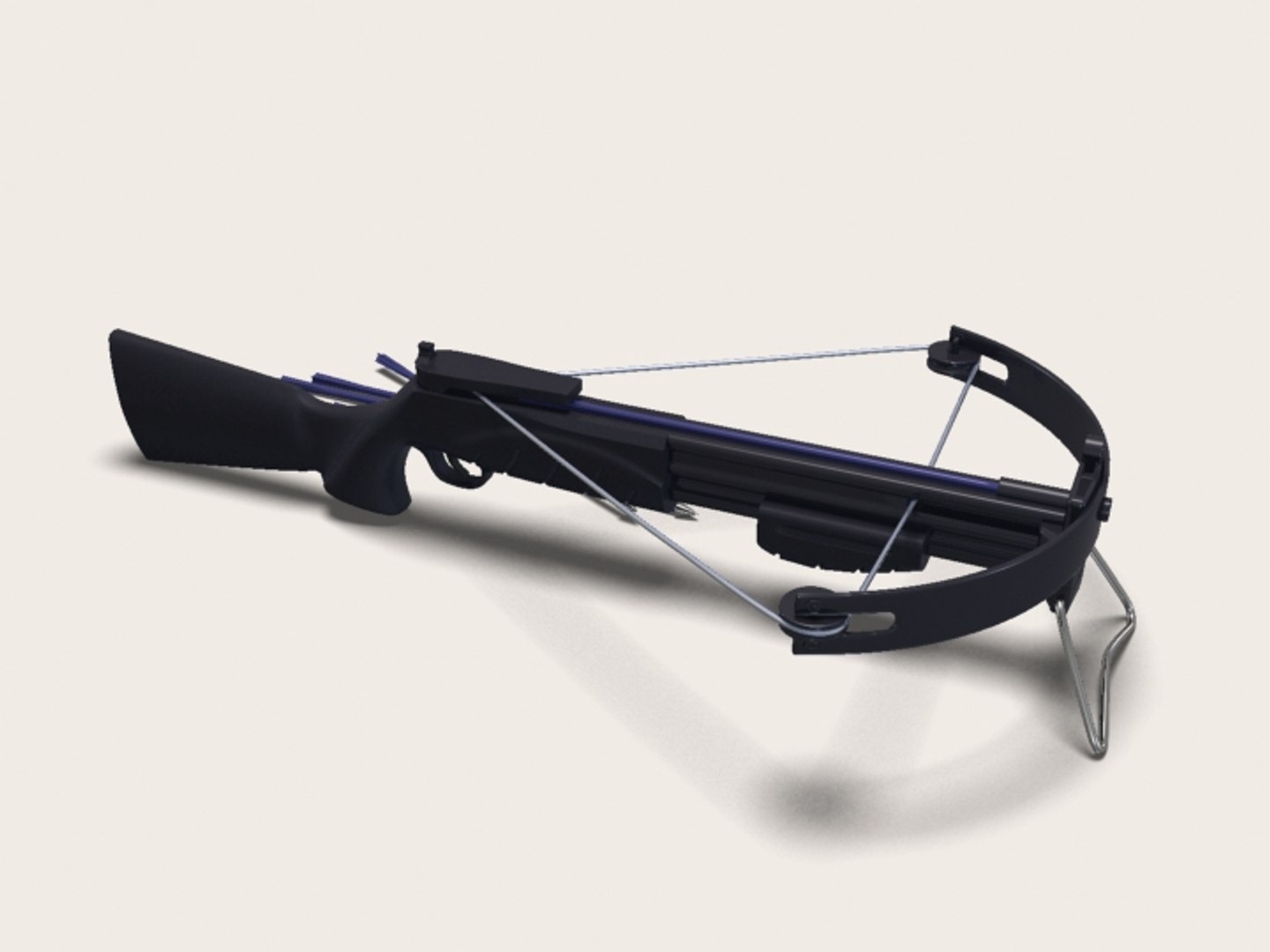Rifle Bow Animation 3d 3ds