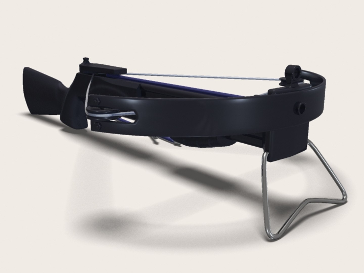 Rifle Bow Animation 3d 3ds