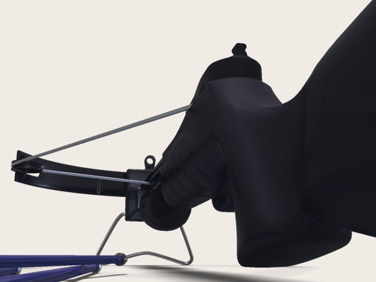 Rifle Bow Animation 3d 3ds