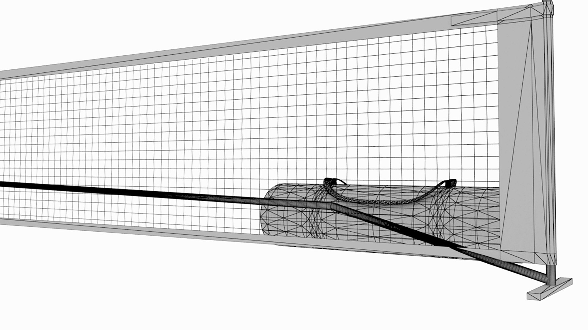 3D Model Joola Pickleball Net - TurboSquid 2183687
