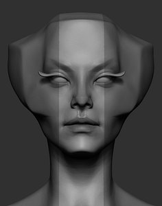 3D alien reference ztl - TurboSquid 1300973