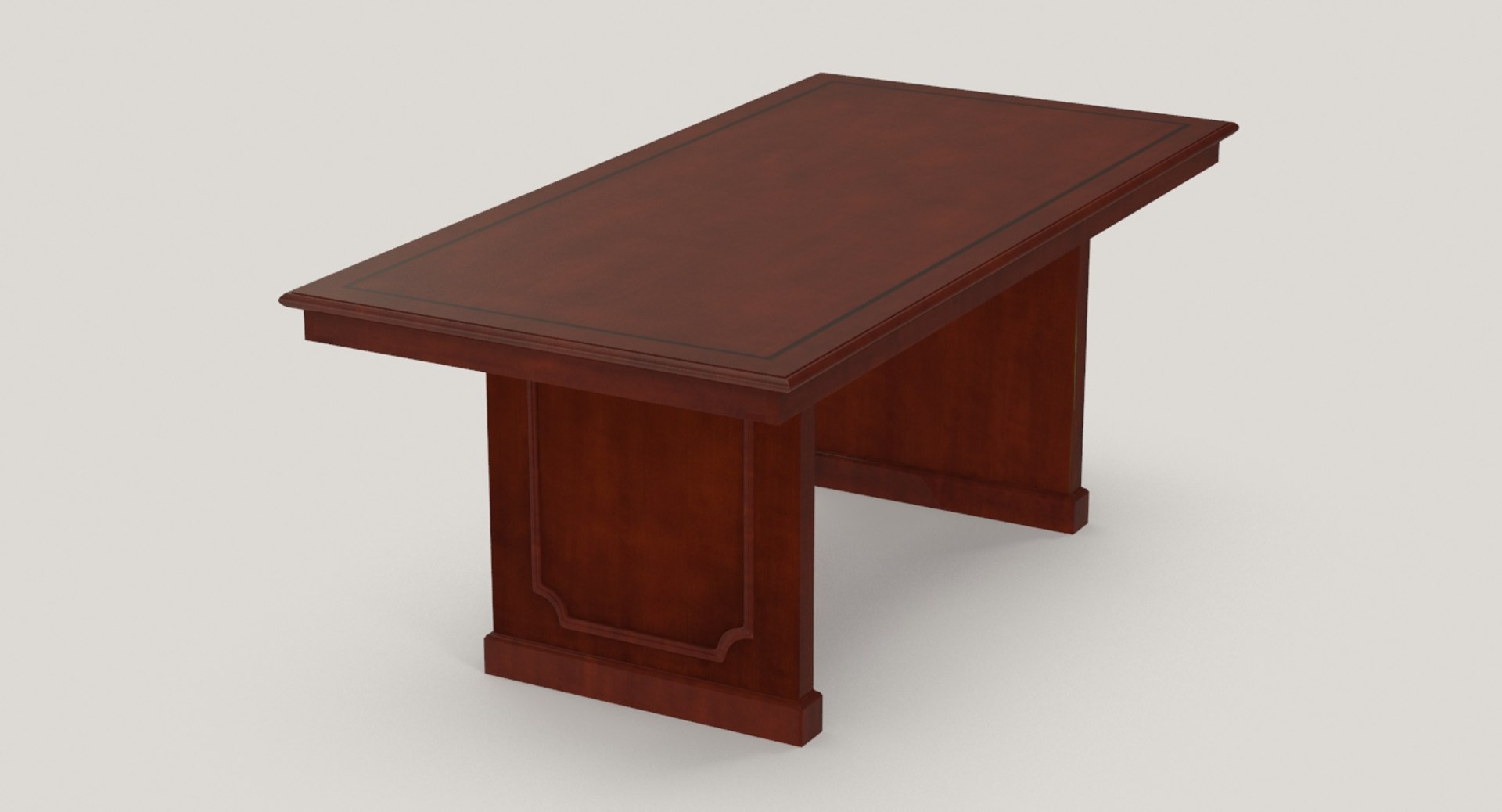 3d Conference Room Table Model