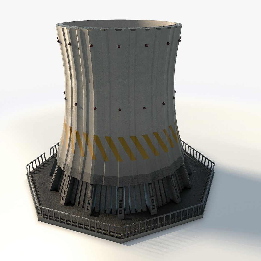 3d Cooling Tower