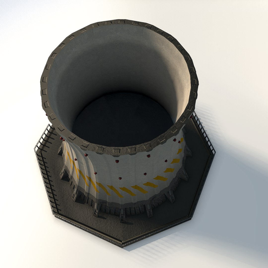 3d Cooling Tower