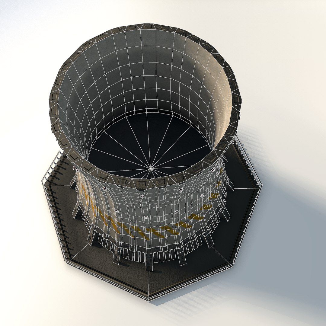 3d Cooling Tower