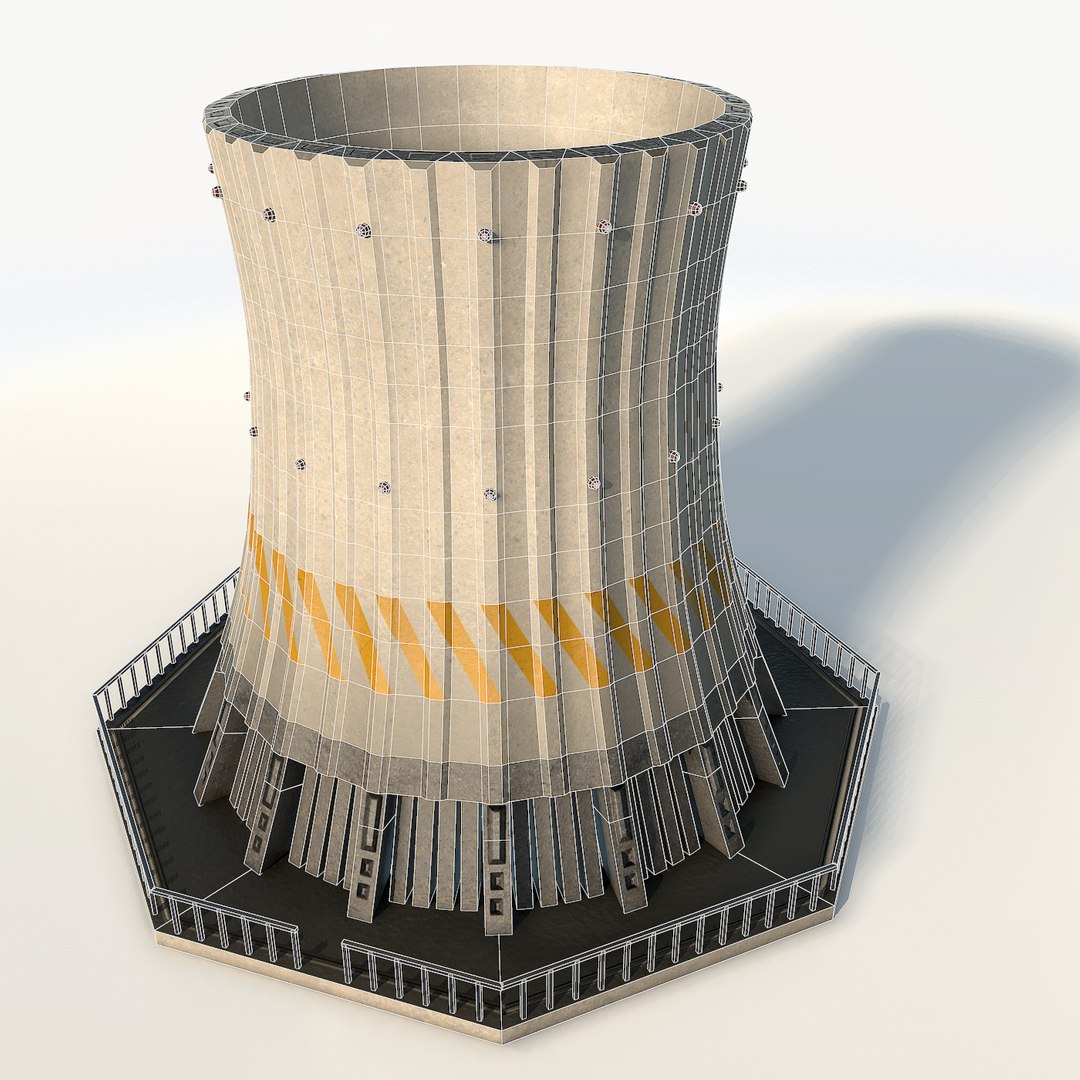3d Cooling Tower