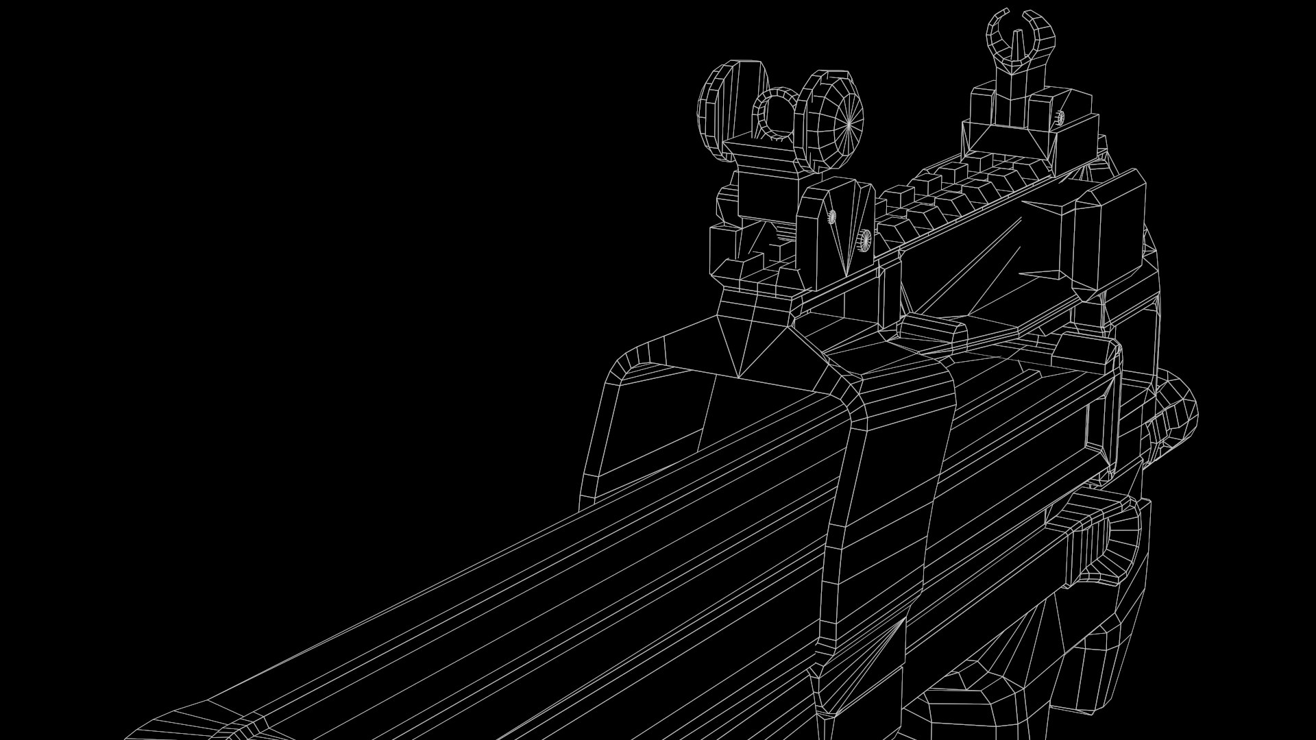 3D P90 Submachine Gun - LowPoly Mobile Ready Model - TurboSquid 1977501