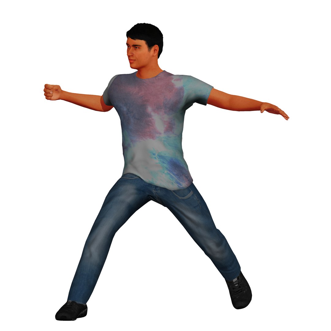 Adult man rigged character model - TurboSquid 1627011