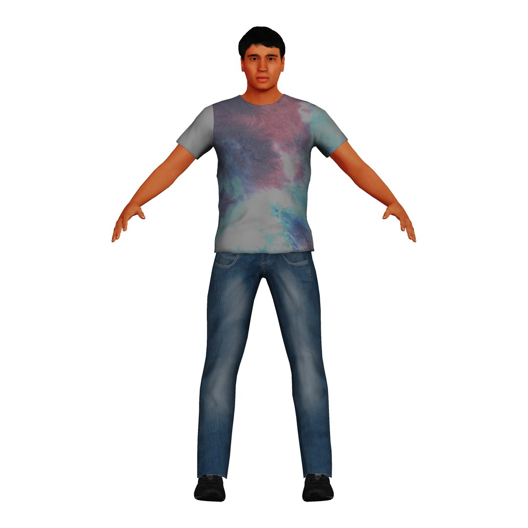 Adult Man Rigged Character Model - TurboSquid 1627011