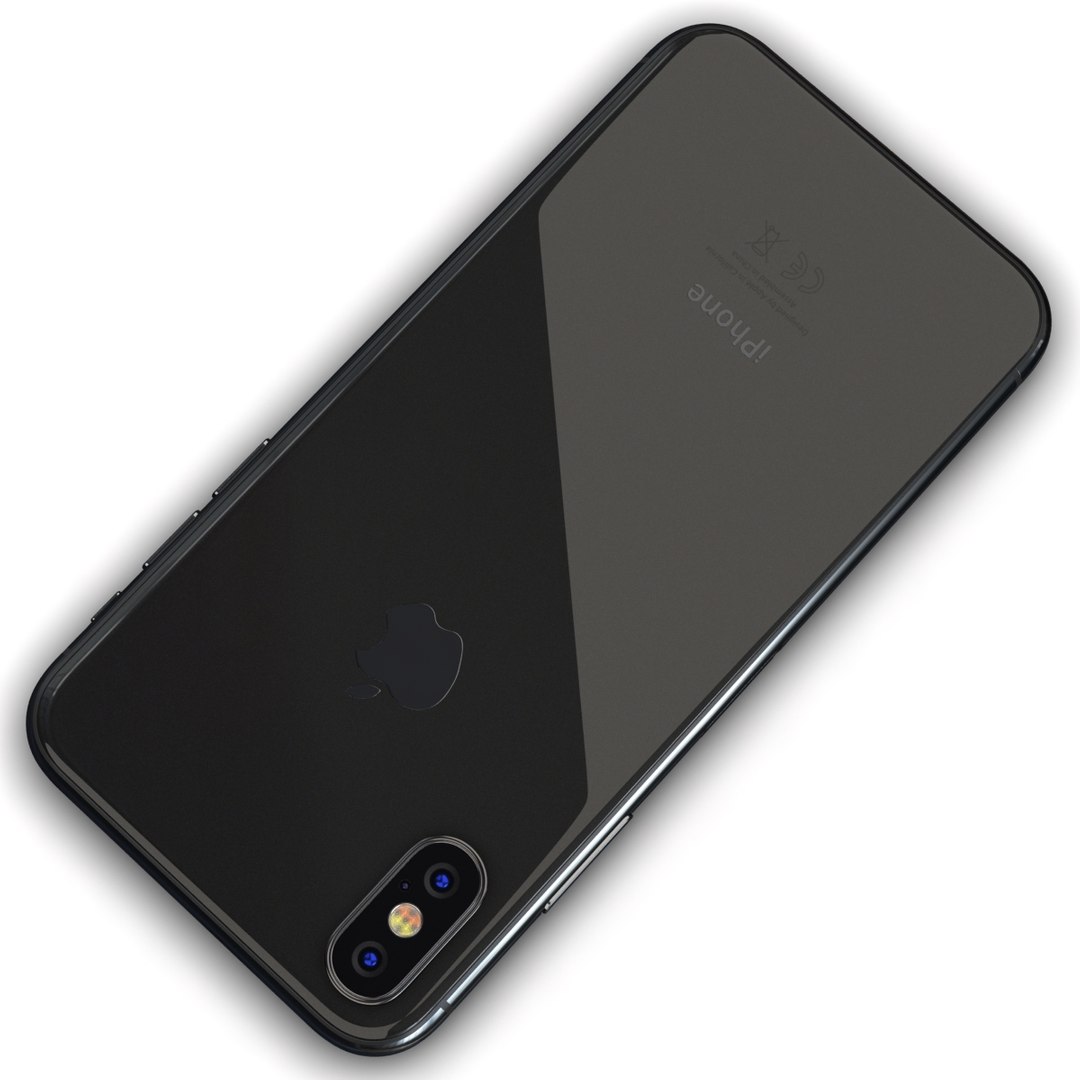 Apple iphone x space 3D model - TurboSquid 1223404