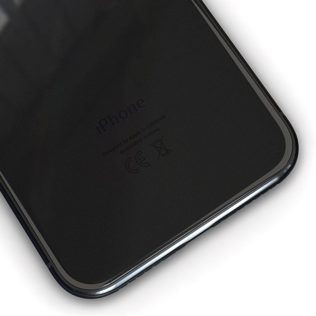 Apple iphone x space 3D model - TurboSquid 1223404