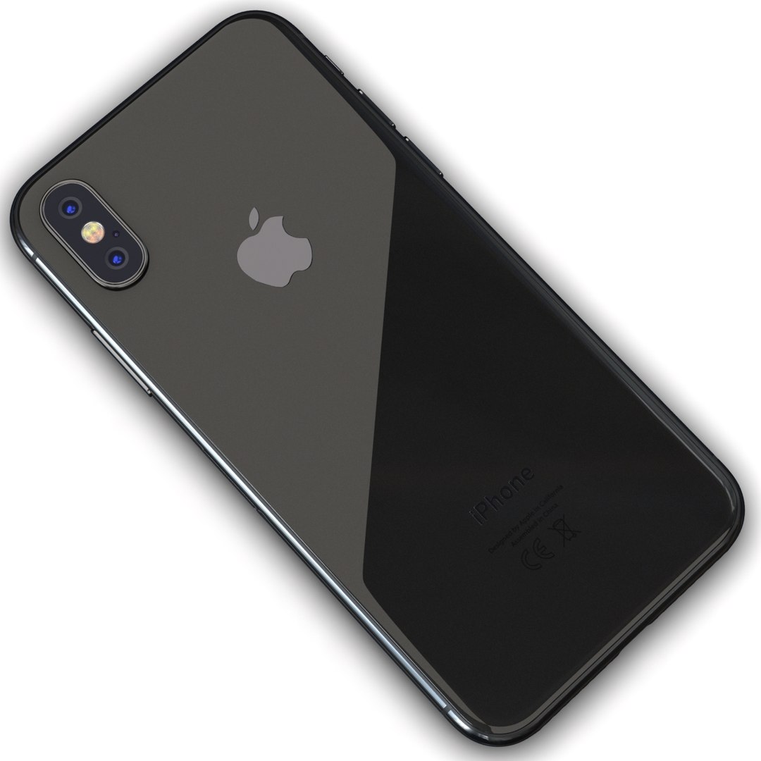 Apple iphone x space 3D model - TurboSquid 1223404