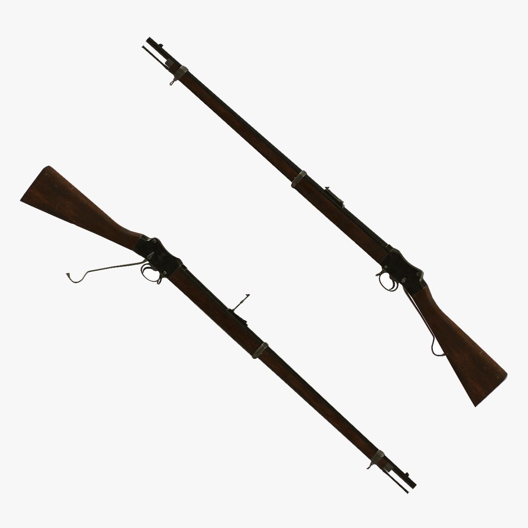 British 1887 Martini-Henry Mark IV Rifle 3D Model - TurboSquid 2199159