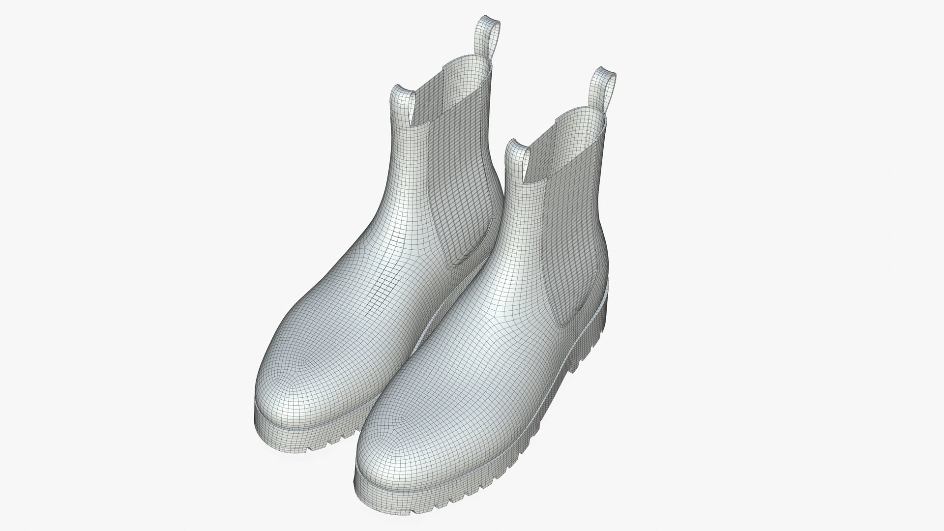 Leather Boots Brown 3D model - TurboSquid 1815750