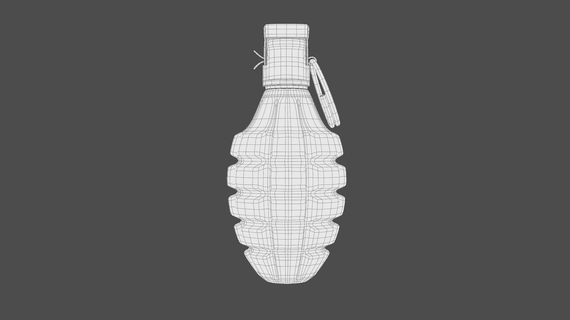 3D Used American Mk2 Fragmentation Hand Grenade - TurboSquid 2334806