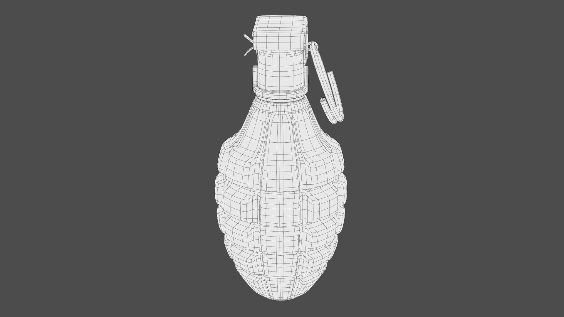 3D Used American Mk2 Fragmentation Hand Grenade - TurboSquid 2334806