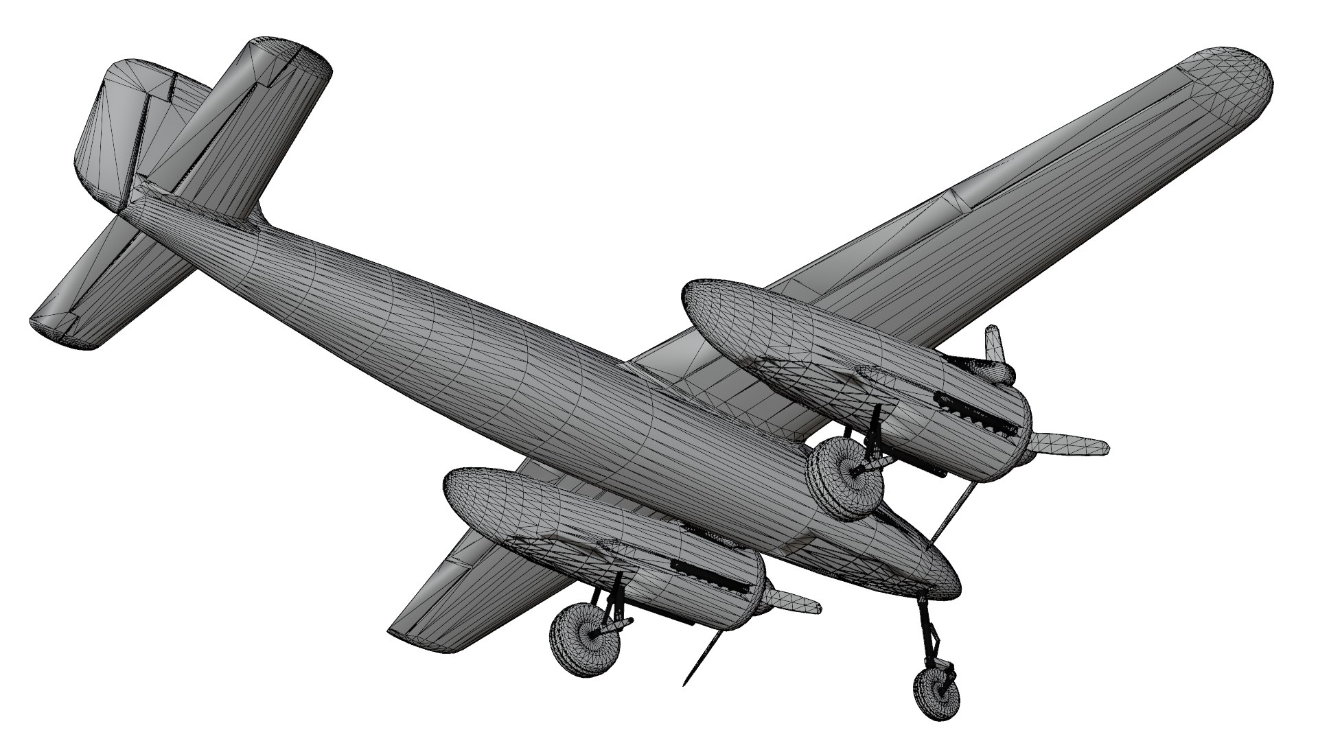 Focke Wulf Ta 154 3D - TurboSquid 2243456