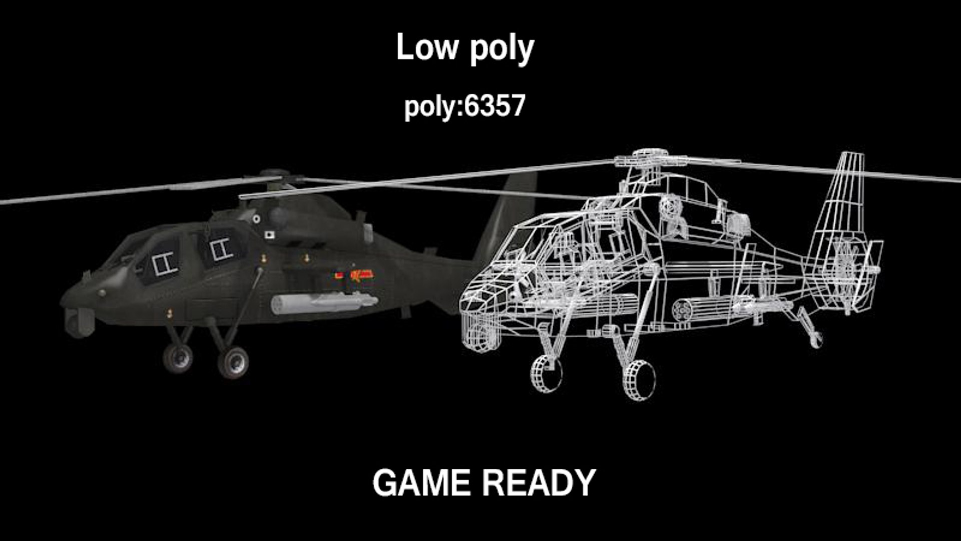 3D WZ-19 Z-19 Chinese Armed Helicopter Model - TurboSquid 1724297