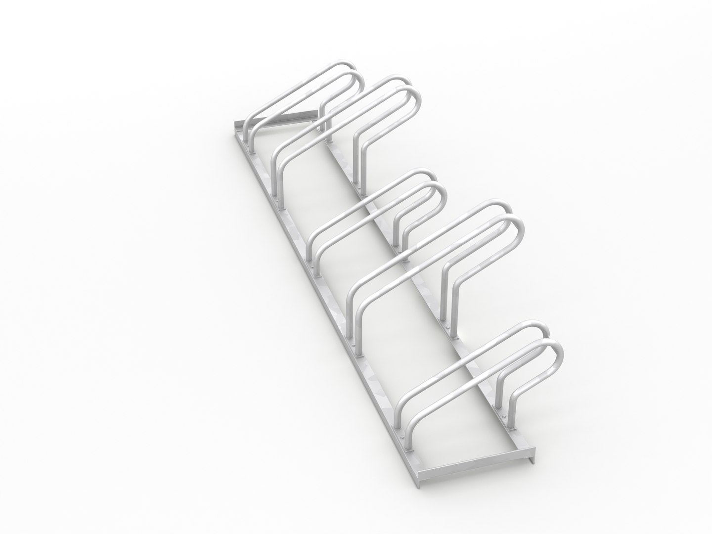 Bicycle Rack 3D Model - TurboSquid 1446780