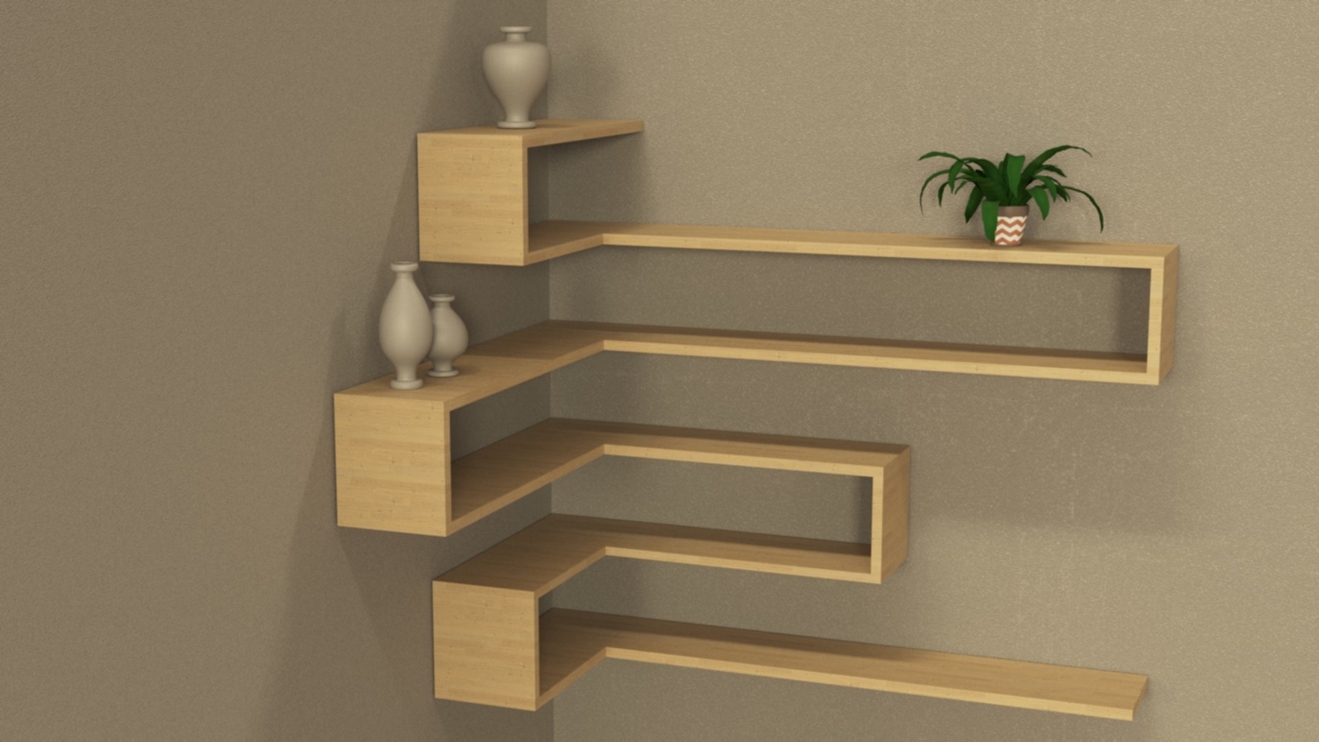 Free Shelf 3D Model - TurboSquid 1851951