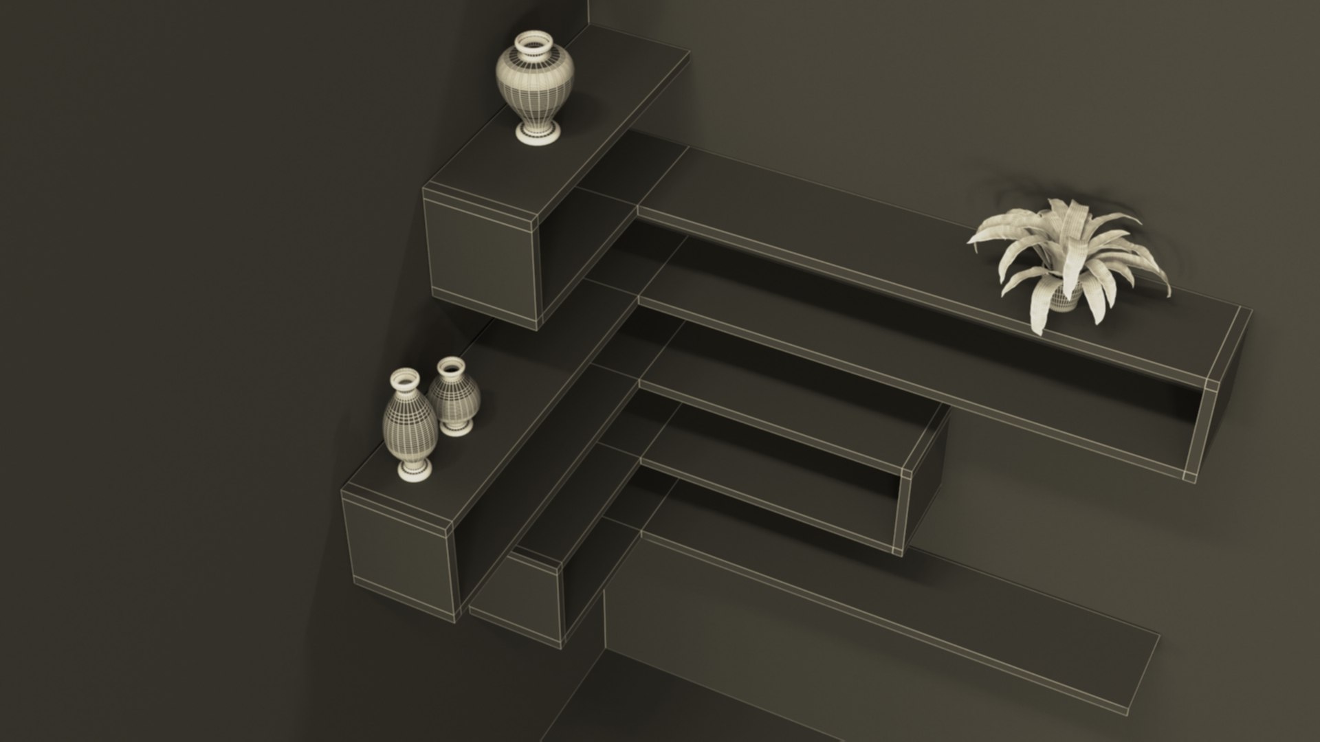 Free Shelf 3D Model - TurboSquid 1851951