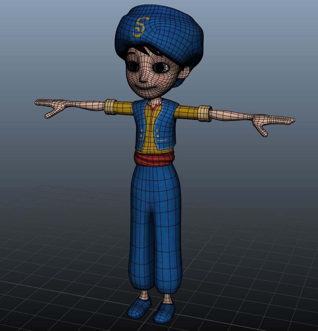 3D Sindbad Character Dea Model - TurboSquid 1606508