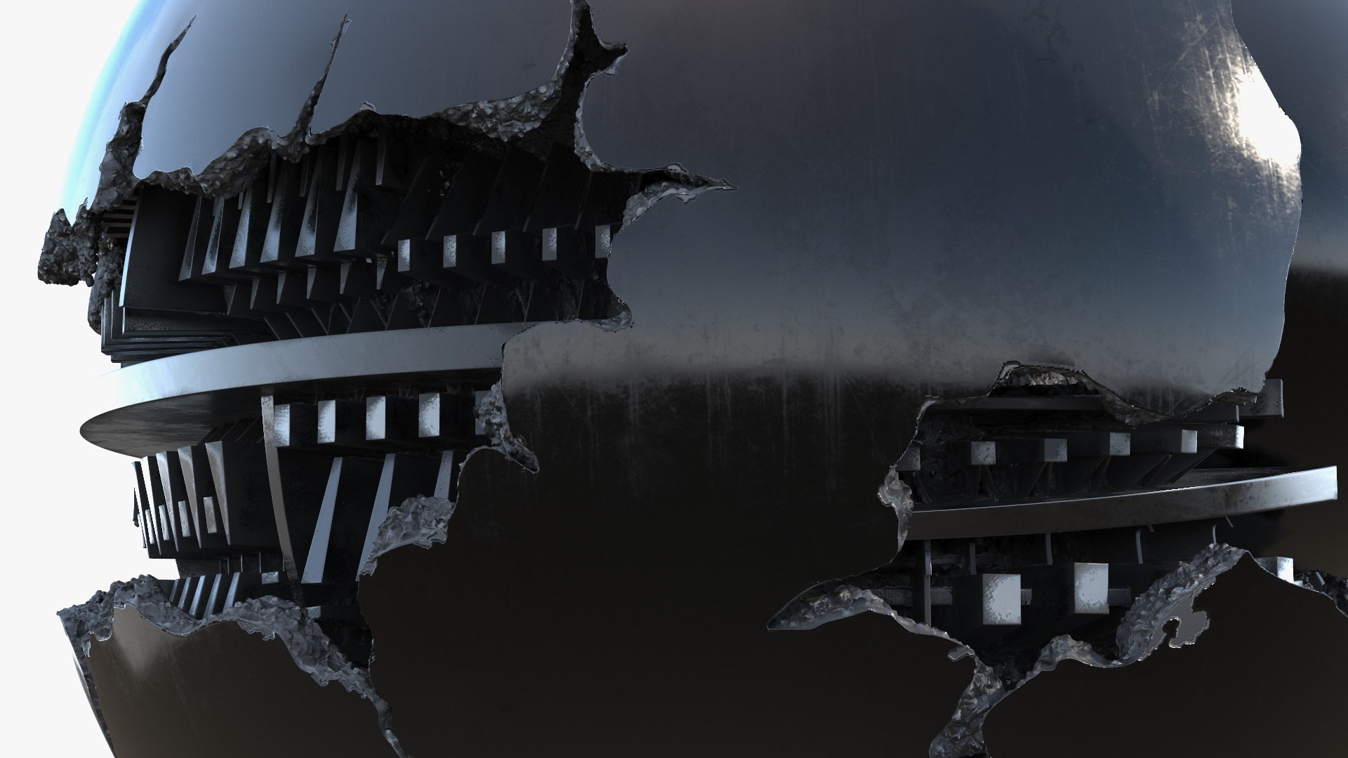 3D Obsidian Relic Sphere Model - TurboSquid 2368889