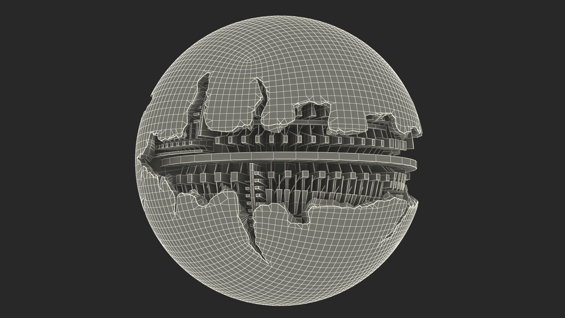 3D Obsidian Relic Sphere Model - TurboSquid 2368889