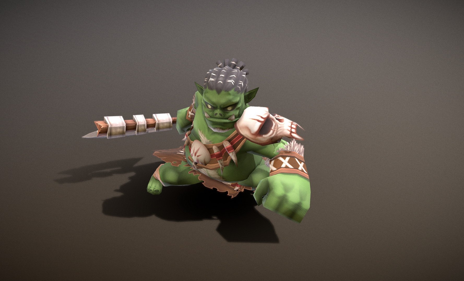 3D model Casual RPG Monster - 19 Orc - TurboSquid 2012151