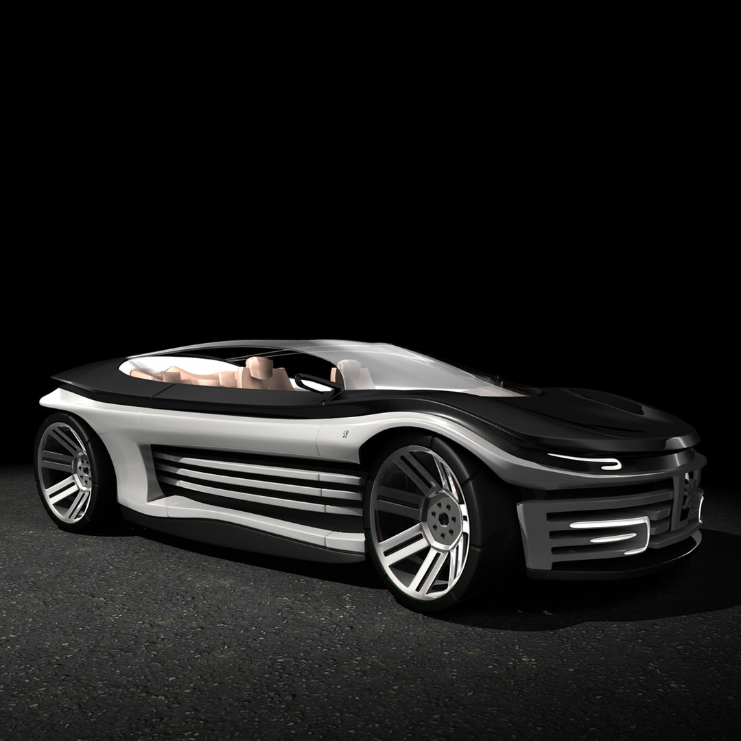 Concept Car 3d Model