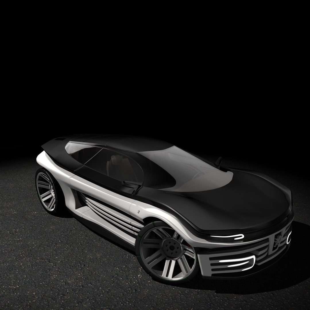 Concept Car 3d Model