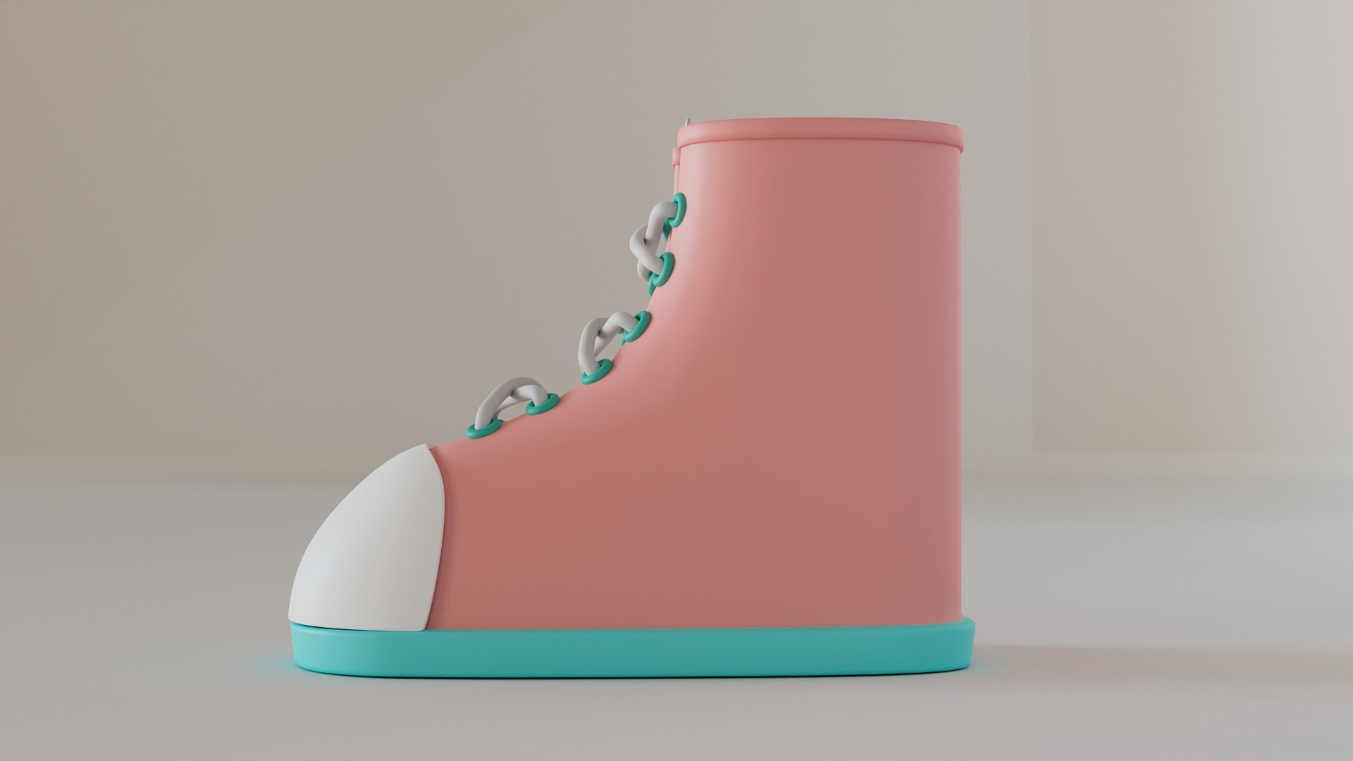 Shoe Minimal 3D Illustration 3D Model - TurboSquid 1891501