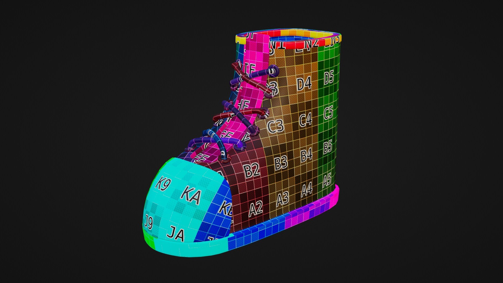 Shoe Minimal 3D Illustration 3D Model - TurboSquid 1891501