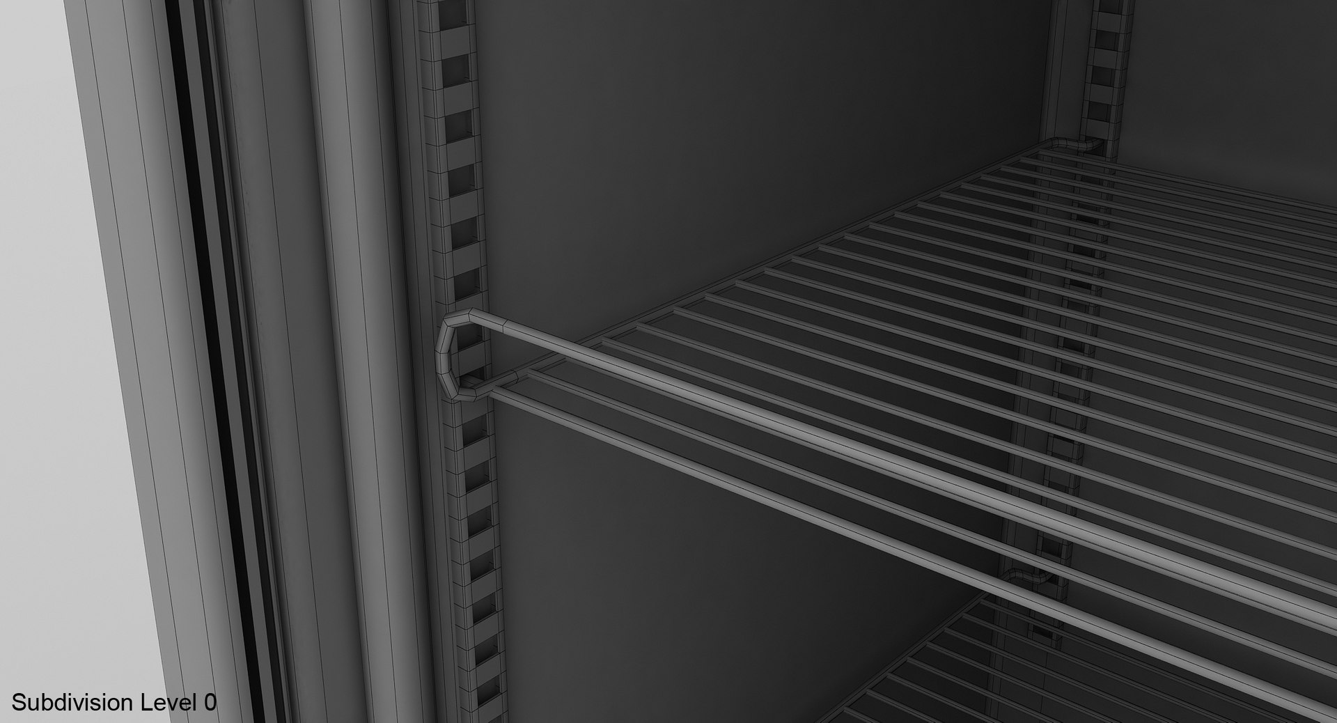 Refrigerator Display 3d Model