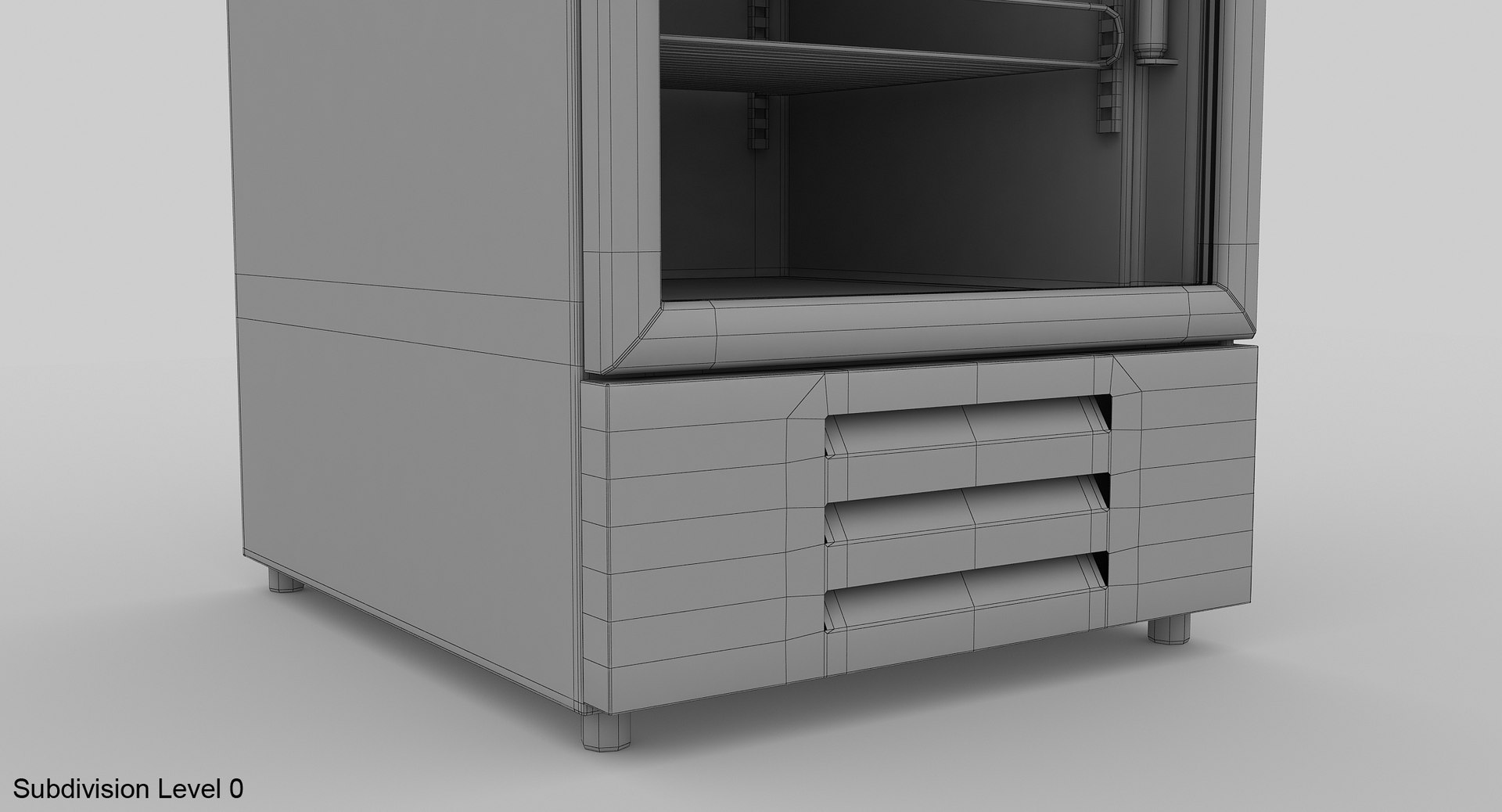 Refrigerator Display 3d Model
