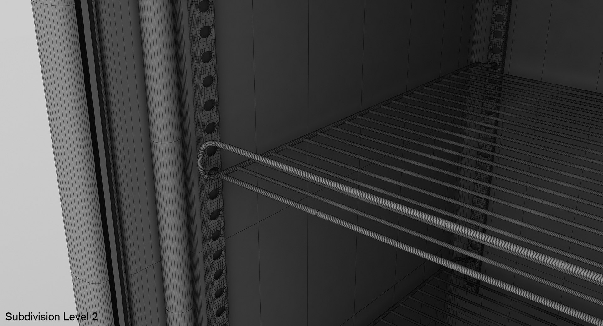 Refrigerator Display 3d Model