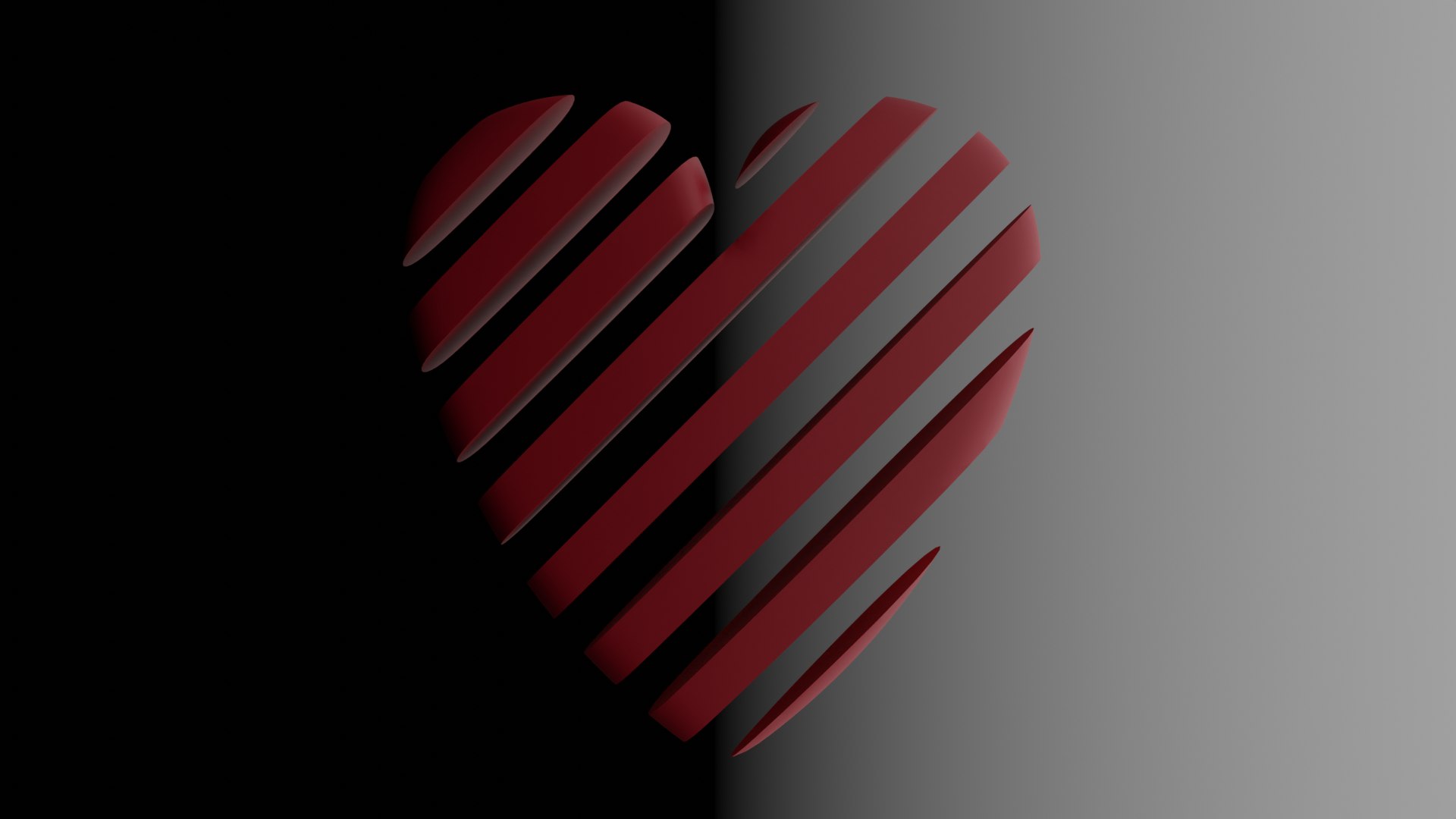 Sliced Heart 3D Model - TurboSquid 2146545