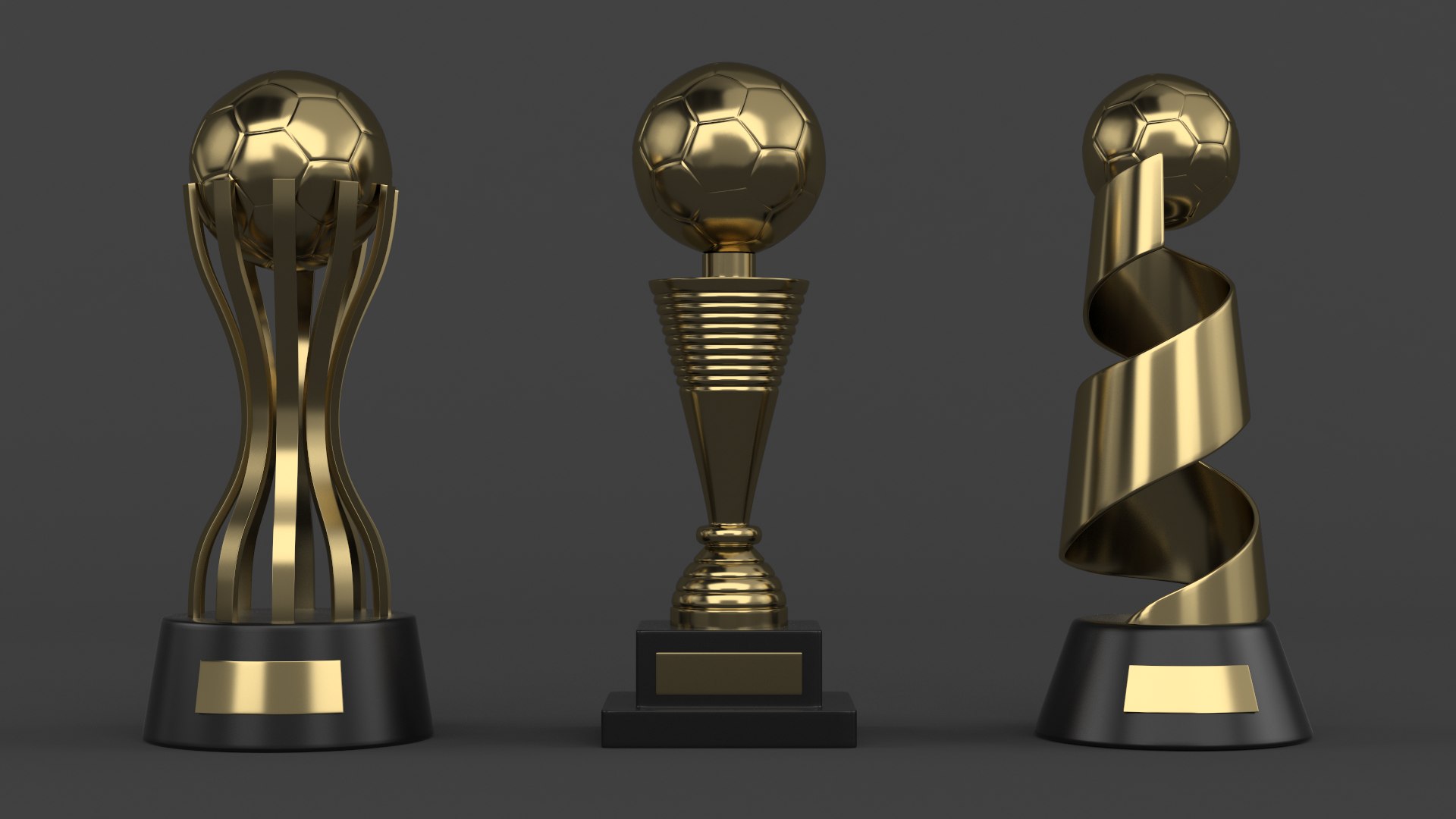3D Trophy Cups Model - TurboSquid 2111694