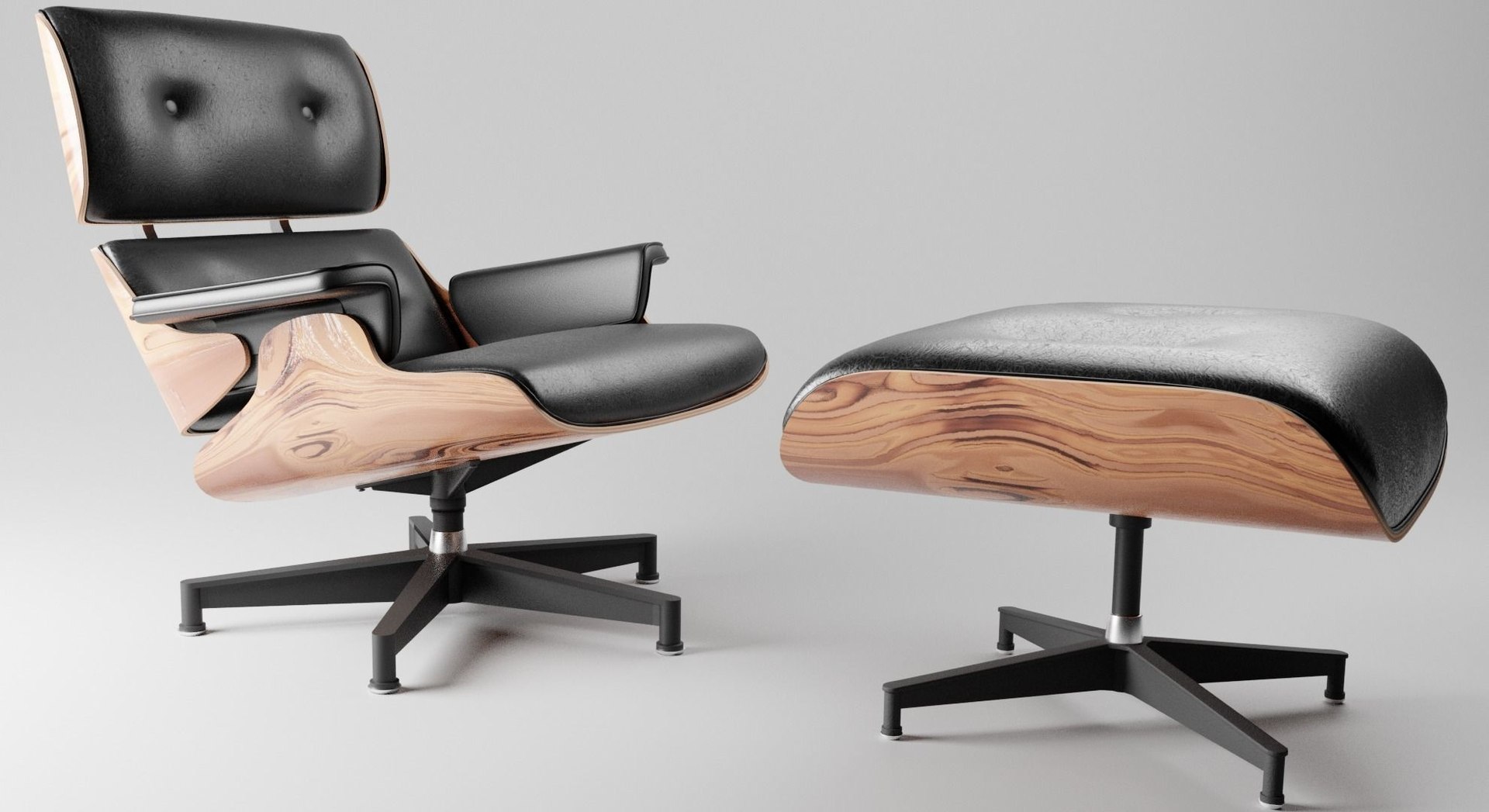 Eames Lounge Chair Model - TurboSquid 1935469