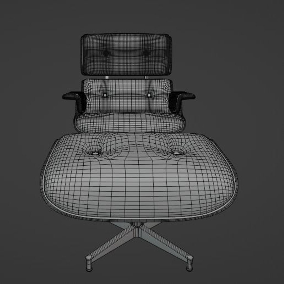 Eames Lounge Chair Model - TurboSquid 1935469
