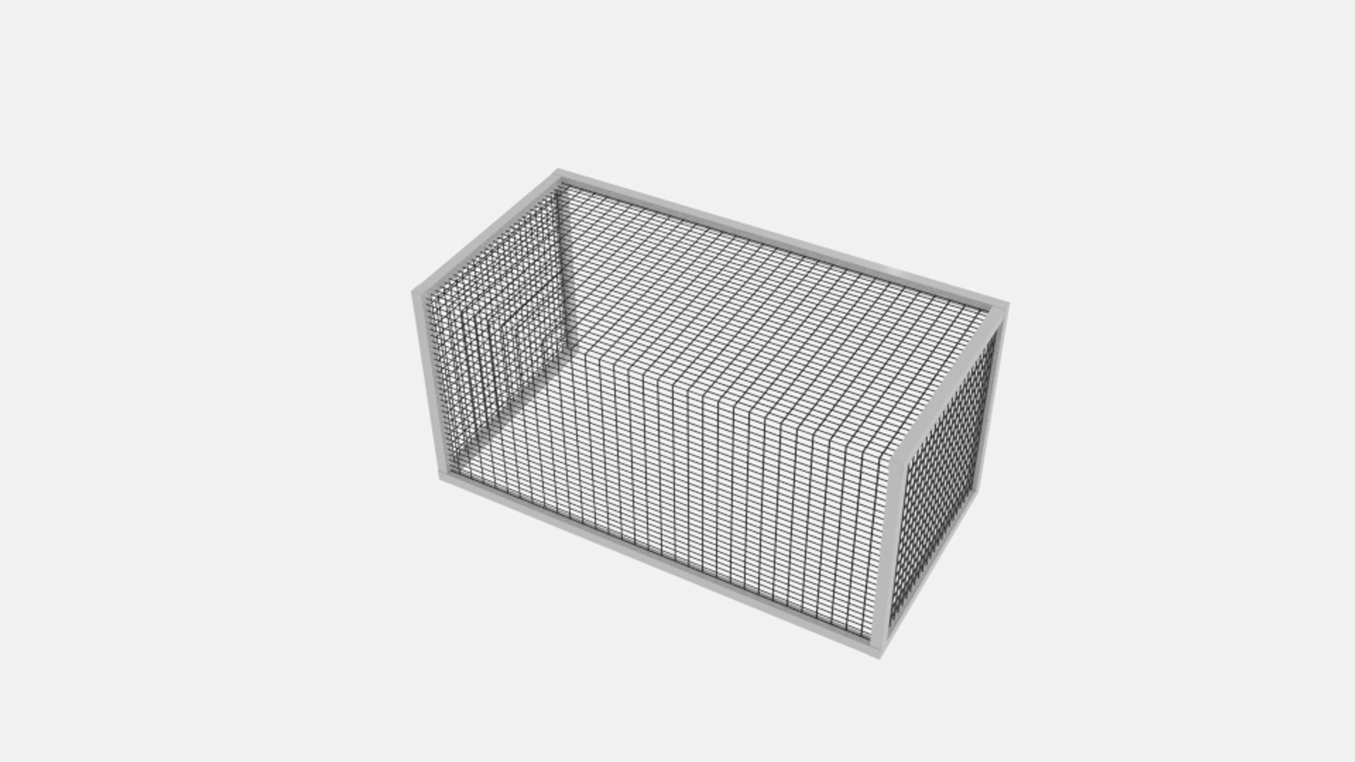Soccer Goal Net Square 3D Model - TurboSquid 1159613