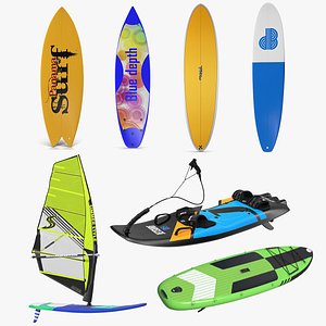 3D Windsurf Models | TurboSquid