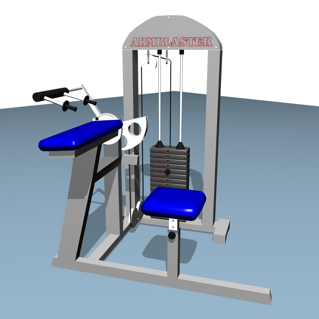 Tricep Exercise Machine 3D - TurboSquid 1616430