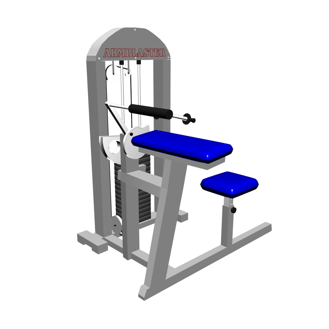 Tricep Exercise Machine 3D - TurboSquid 1616430